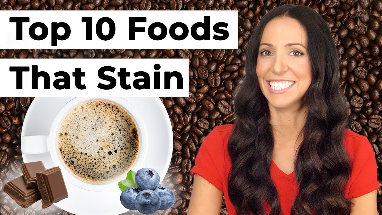 Top 10 Foods That Will Stain Teeth - Etoners